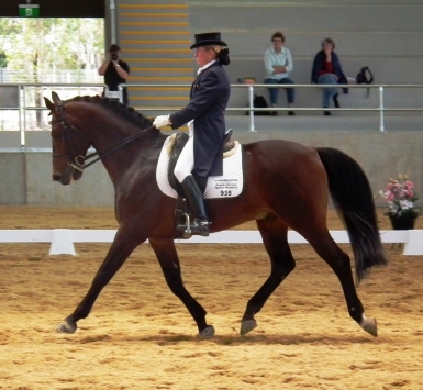 QSECs First Competition a Winner - Nathan Floats Qld Dressage Championships