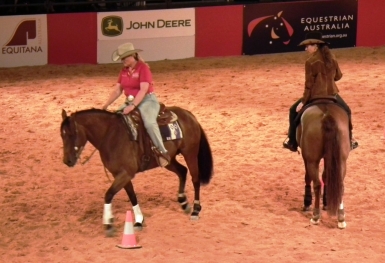EQUITANA Stacy Westfall Horsemanship Clinic